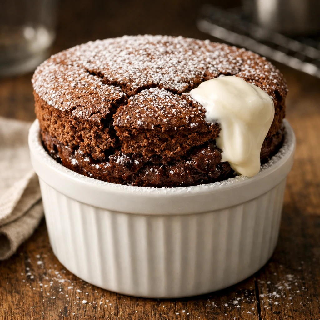 Gourmet Chocolate Soufflé Recipe | ItsOnly.Recipes